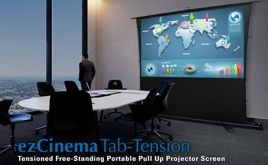 Elite ezCinema Tab-Tension Projector Screens